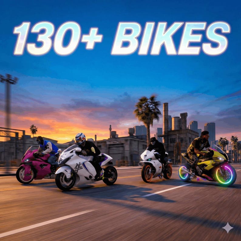 FiveM 130+ Bicicletas Optimizadas de Alta Calidad Listas para Fivem ...