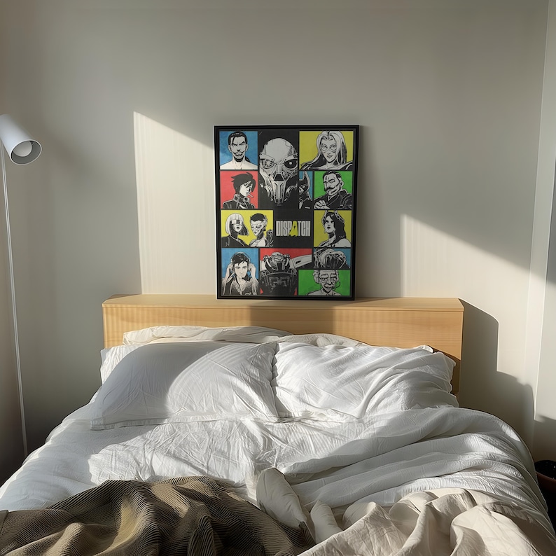 Brutalist Dispatch Poster - Wall Art for Any Room - Hero Textured Print - Etsy