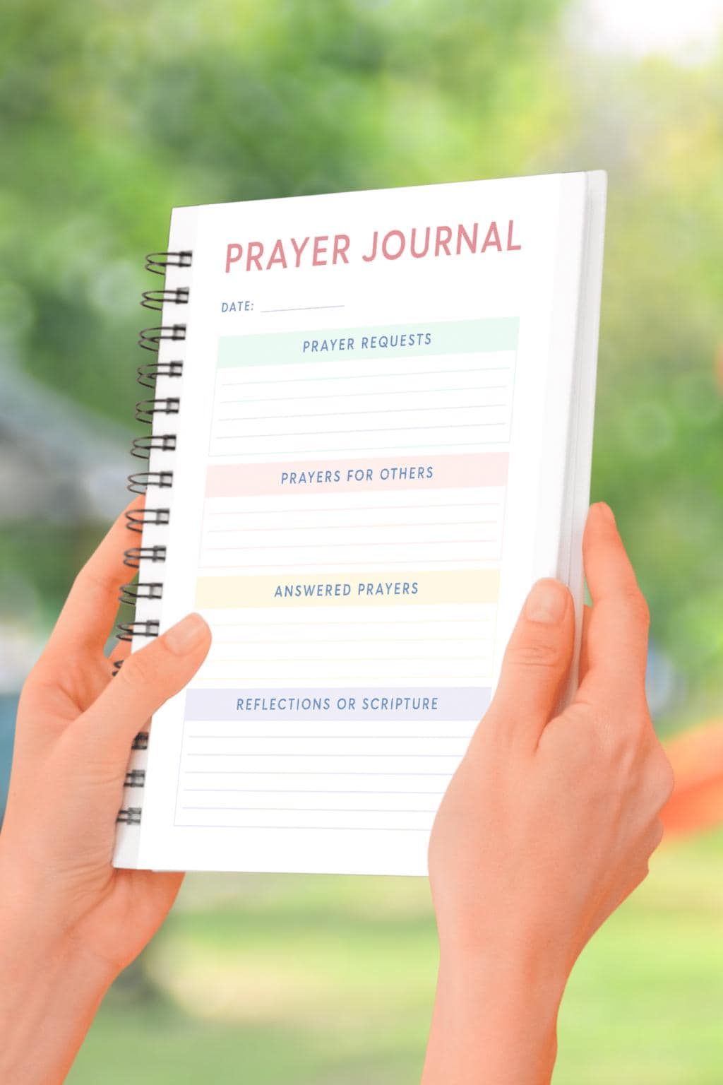 Printable Prayer Journal Page | Faith-based Pastel Journal | Track ...