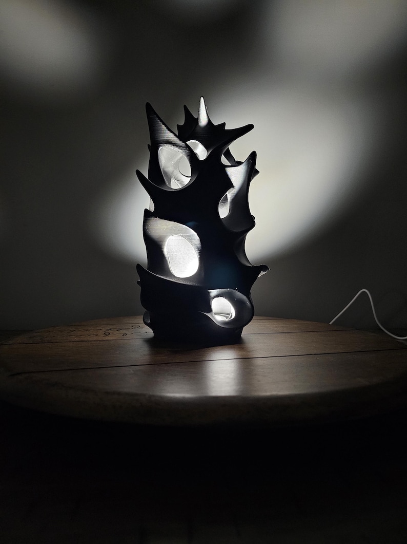 Biomorph Sculptural Table Lamp - Etsy