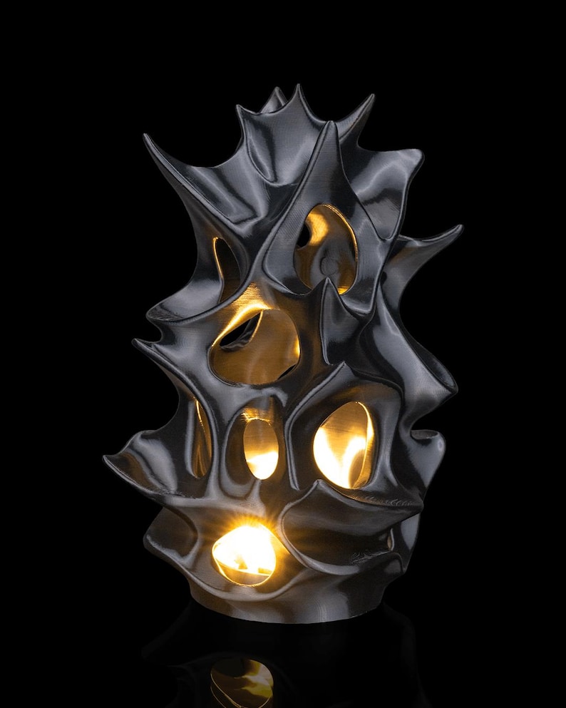Biomorph Sculptural Table Lamp - Etsy