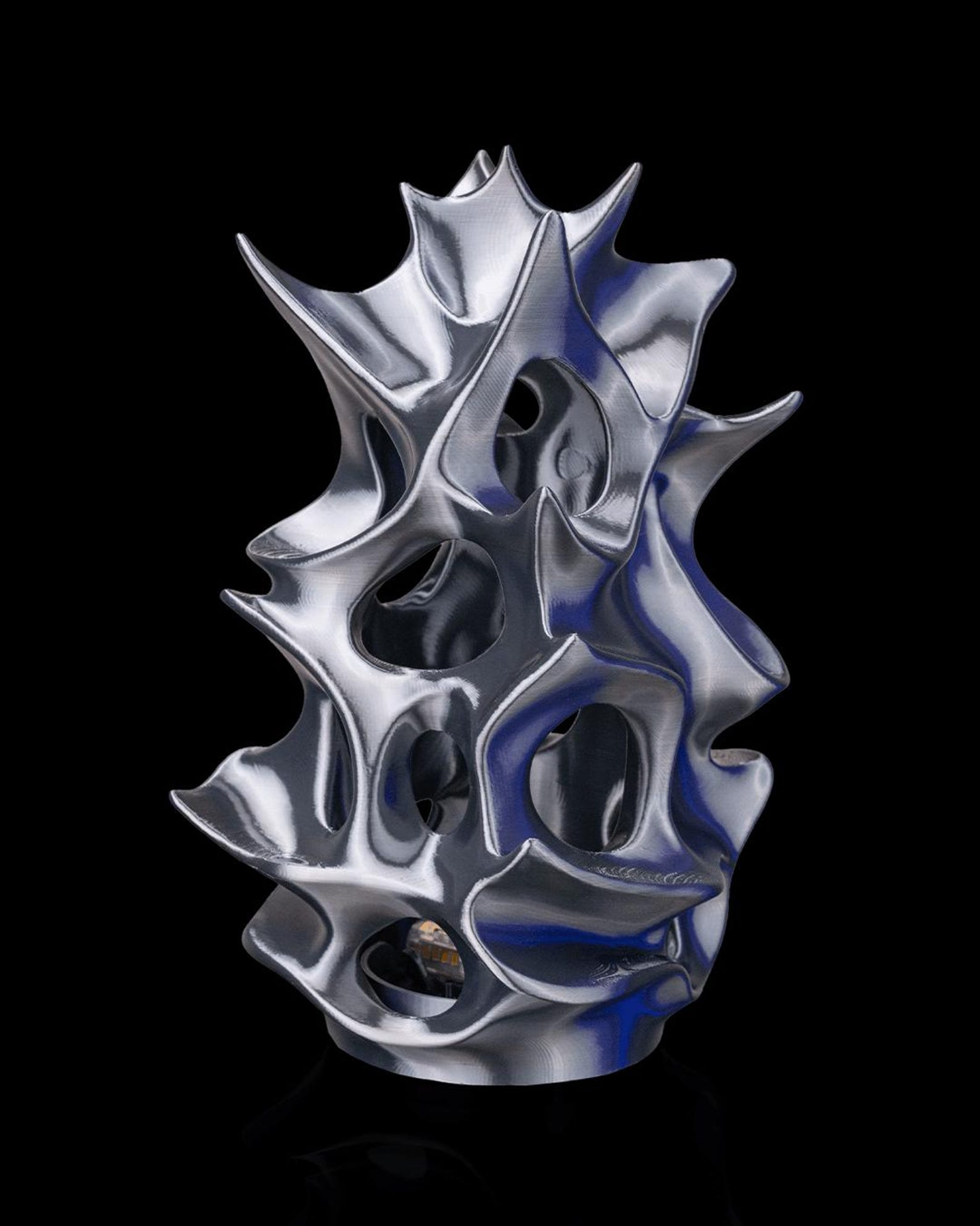 Biomorph Sculptural Table Lamp - Etsy