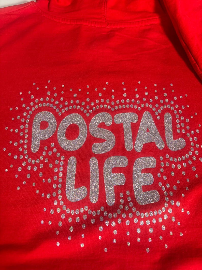 POSTAL LIFE- USPS Hoodie for Postal Workers | Personalized Postal ...