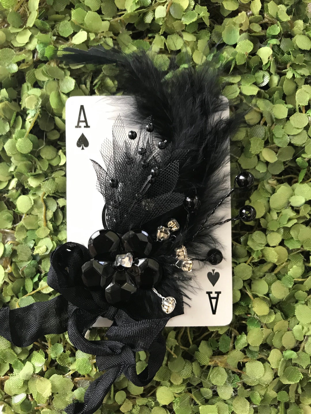 Poker Card Boutonniere - Wedding, Prom, Sweet 16, Casino Night, Poker ...