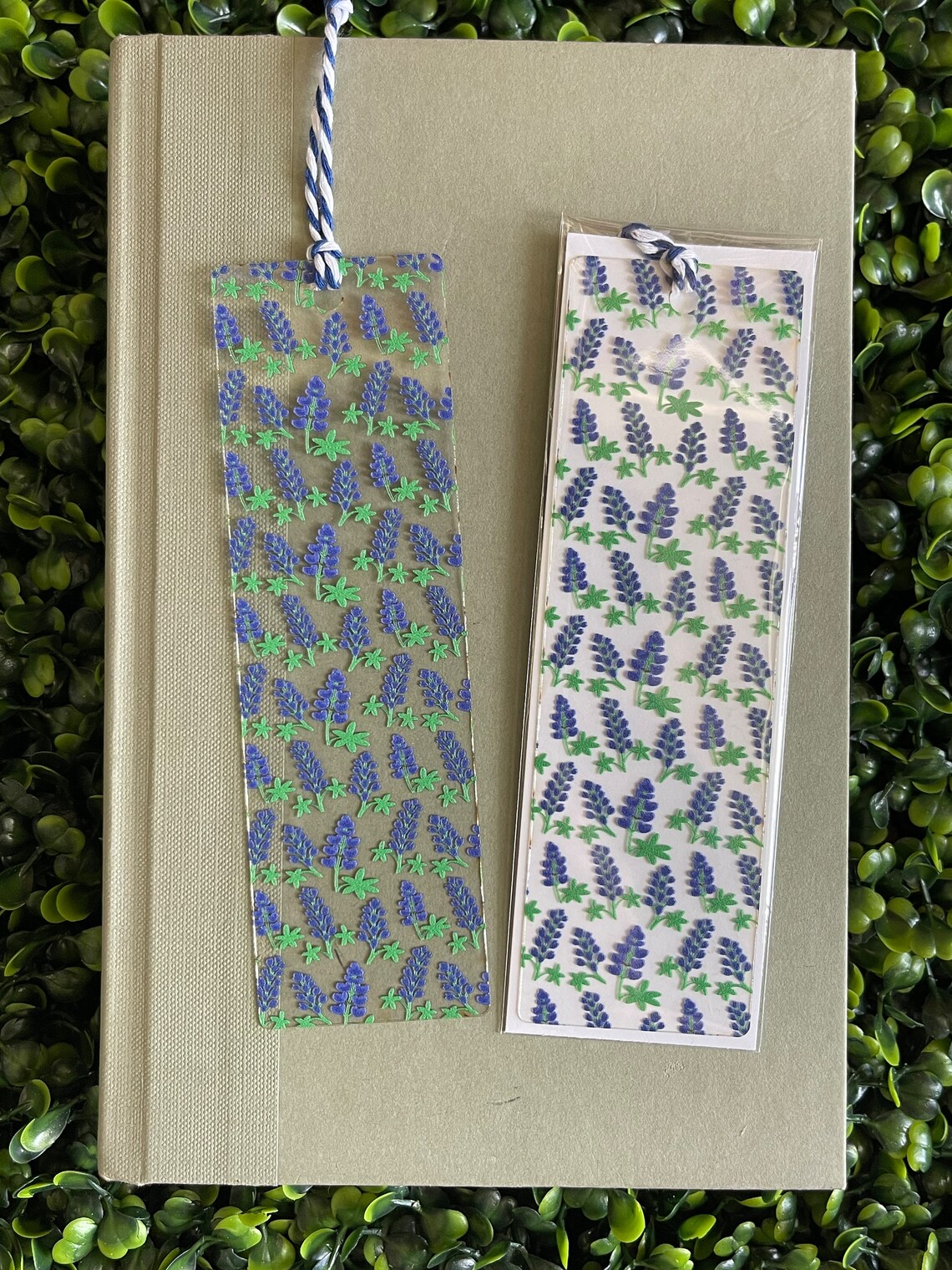 Bookmark - Texas Bluebonnet Reading Book Library Lover Nerd Nook School ...