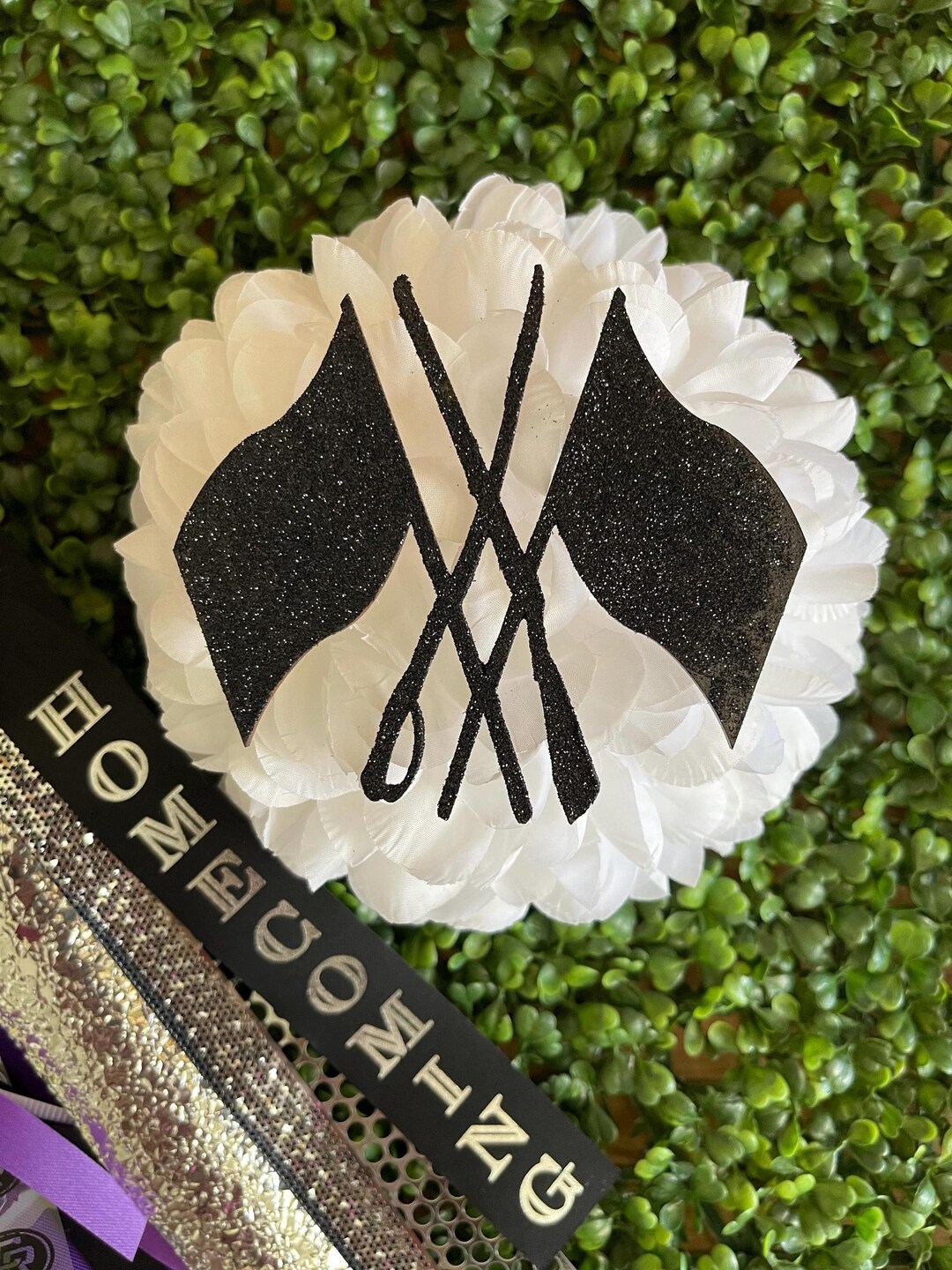 DIY Glitter Wood Cutouts - Color Guard Marching Band High School ...