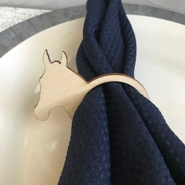 Horse Napkin Ring - Etsy