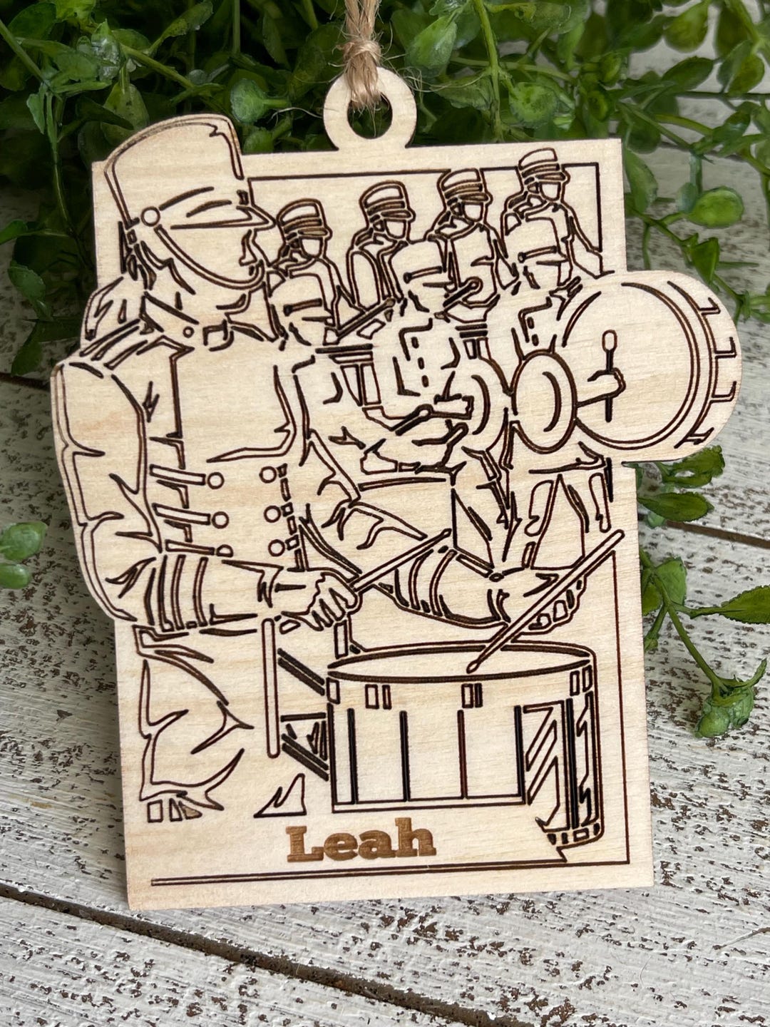 Band Ornament CUSTOM - Snare Drum Percussion Female Personalized ...