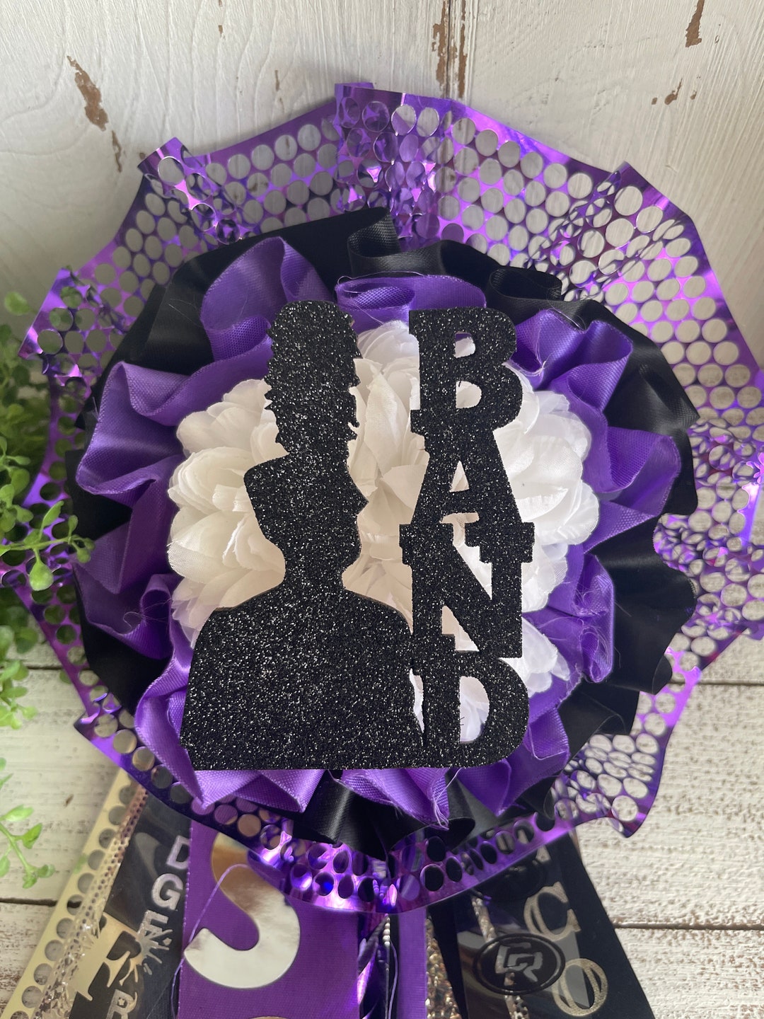 Band Wood Cutouts - Glitter DIY Natural Version Team Marching High ...