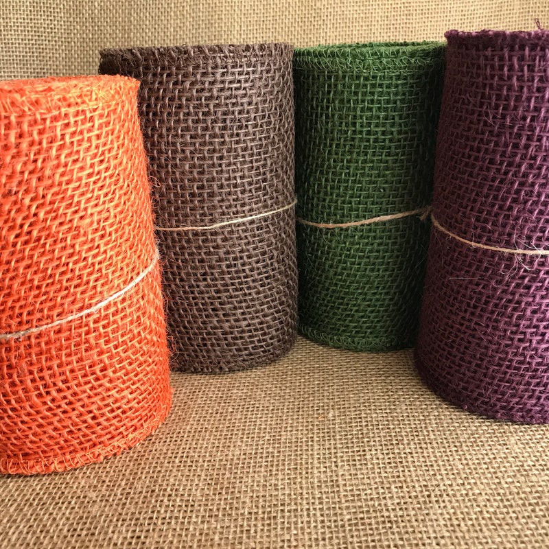 Burlap Ribbon - Etsy