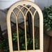 Faux Arch Window Wood Sign for Tiered Trays - Farmhouse Rustic Shelf ...