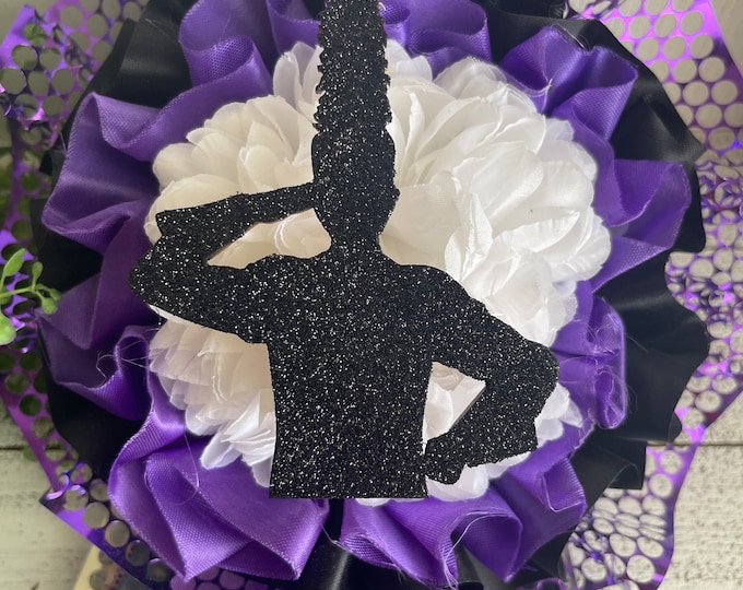 Drum Major Wood Cutouts - Glitter DIY Natural Versions High School ...
