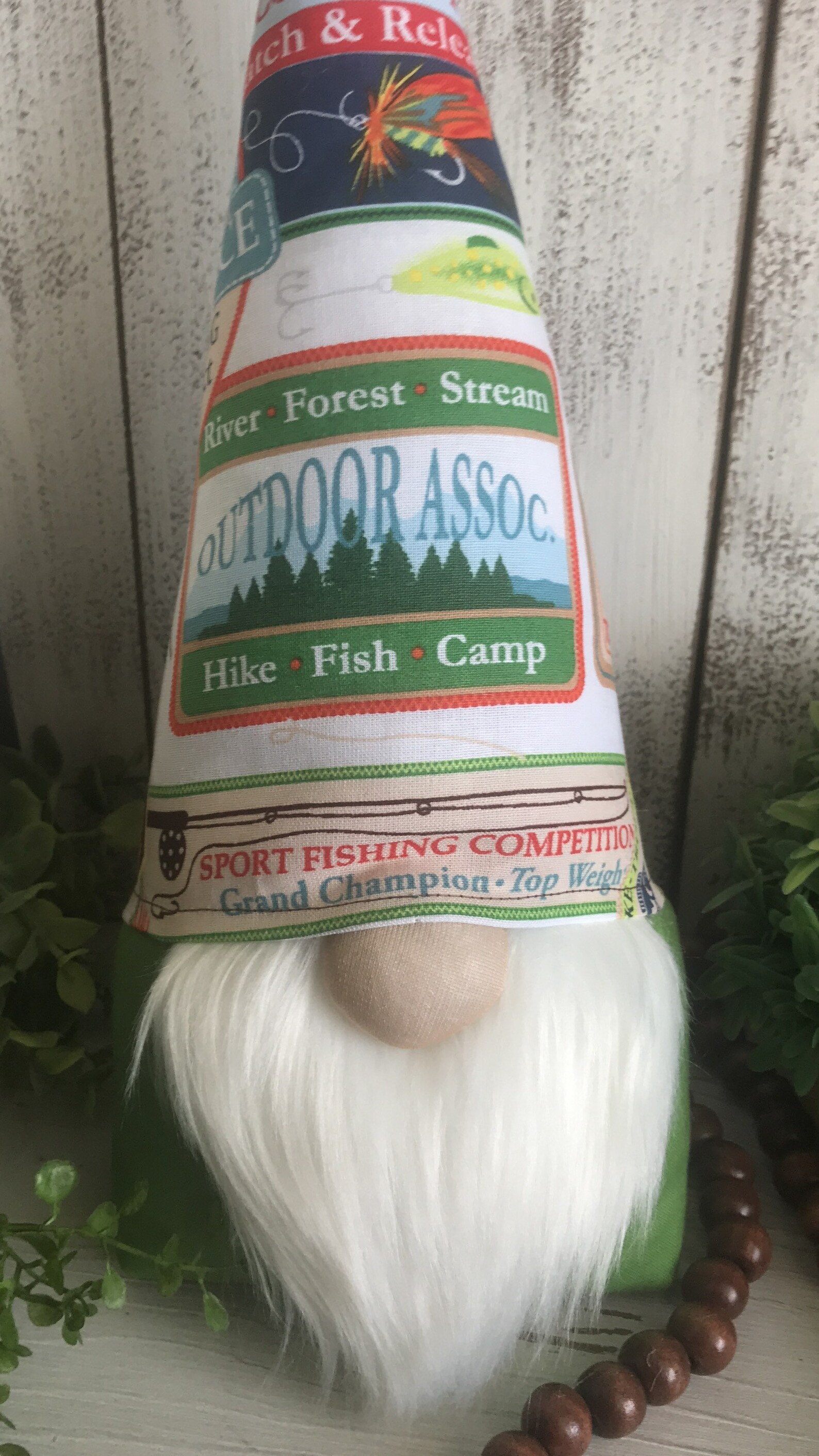 Fishing Gnome - Fish Lures Fly Rod Camping Fisherman Bass Boat Ship ...