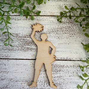 DIY Wood Cutouts - Cheer 4 Inch High School Homecoming Mum Senior Gift ...
