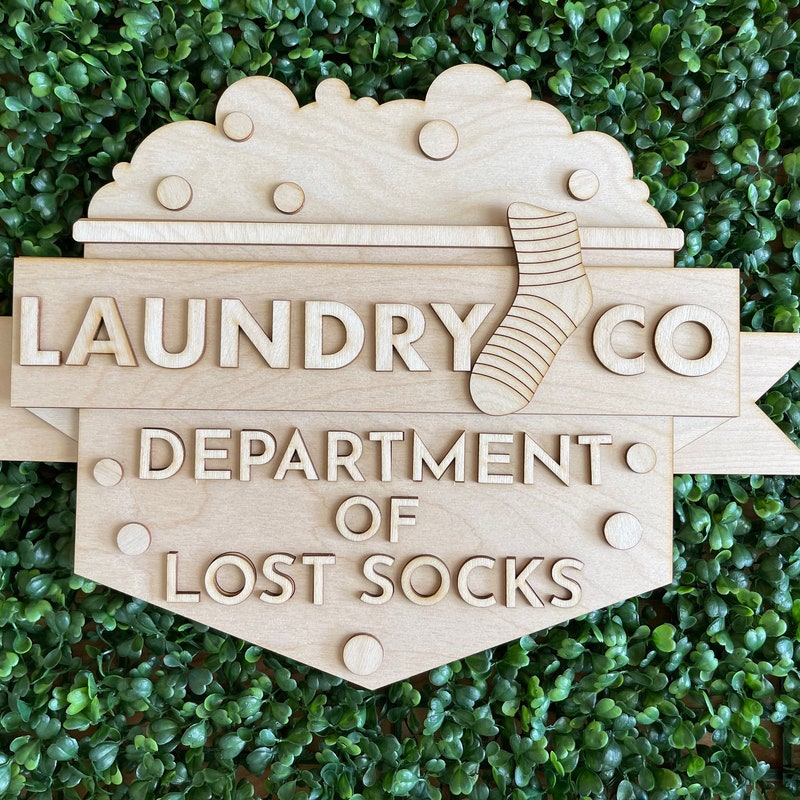 Lost Socks Sign - Etsy