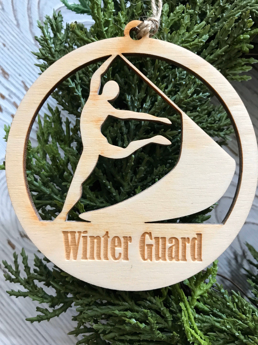 Winter Guard Tag Ornament - Male - Etsy