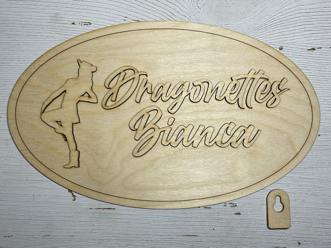 DIY Custom Drill Team Wood Sign - Drill Team Dancer High School ...