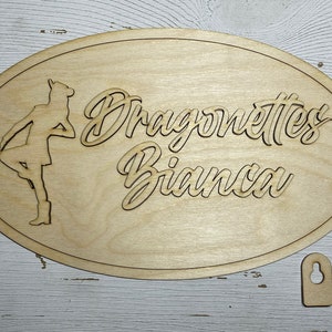 DIY Custom Drill Team Wood Sign - Drill Team Dancer High School ...