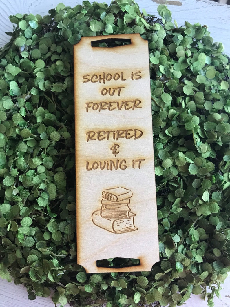 Retirement Bookmark Friend Coworker Farewell Good Luck - Etsy