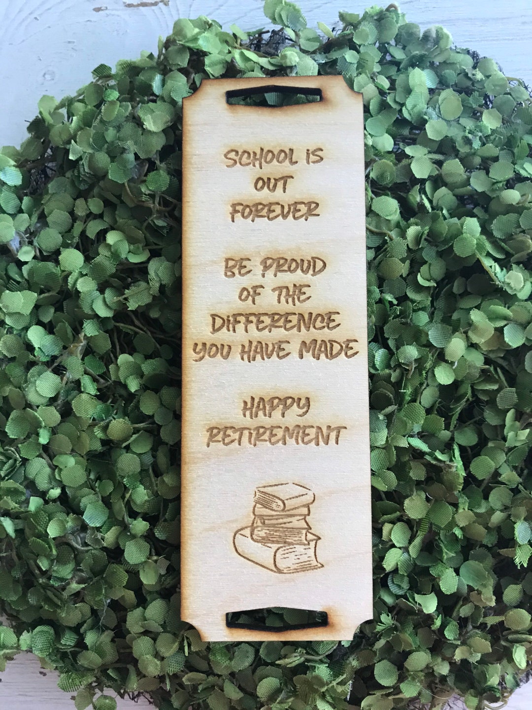 Retirement Bookmark - Friend Coworker Farewell Good Luck Employee ...