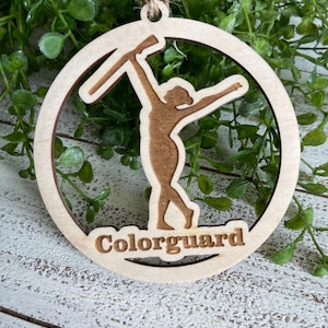 Colorguard Ornament - Female Color Guard Rifle Prop Equipment - Etsy