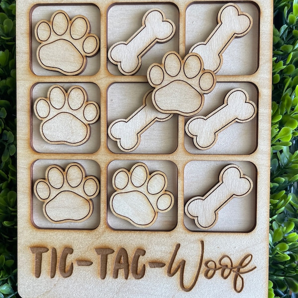 Tic Tac Toe Game - Etsy