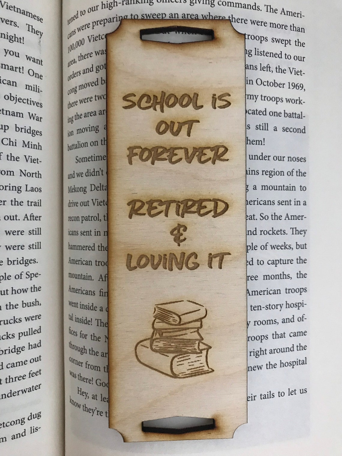 Retirement Bookmark Friend Coworker Farewell Good Luck - Etsy