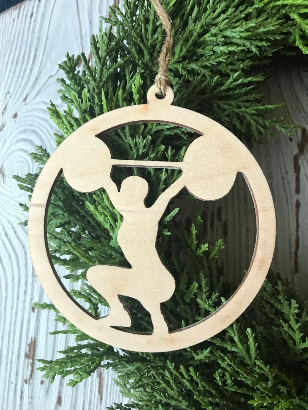 Weightlifting Ornament - Tag Favor Gift Gym Workout Fitness Weights - Etsy