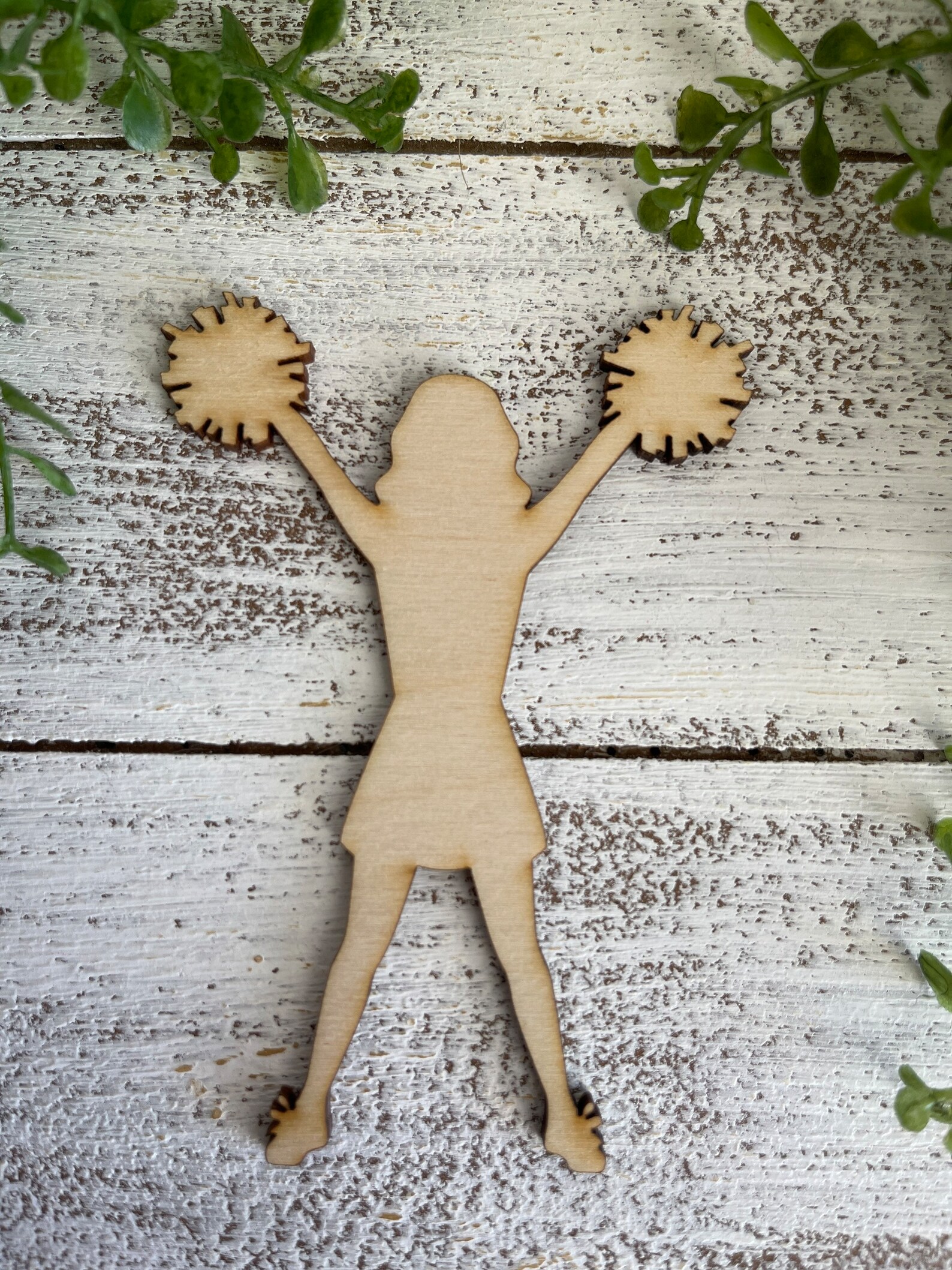 DIY Wood Cutouts Cheer 4 Inch High School Homecoming Mum - Etsy