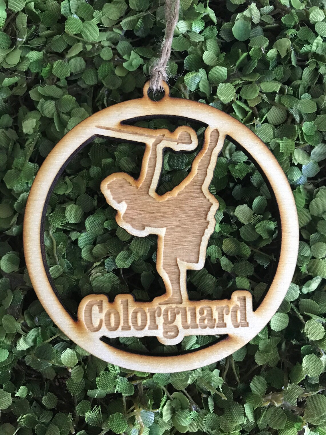 Colorguard Ornament Female Color Guard Sabre Rifle Marching - Etsy