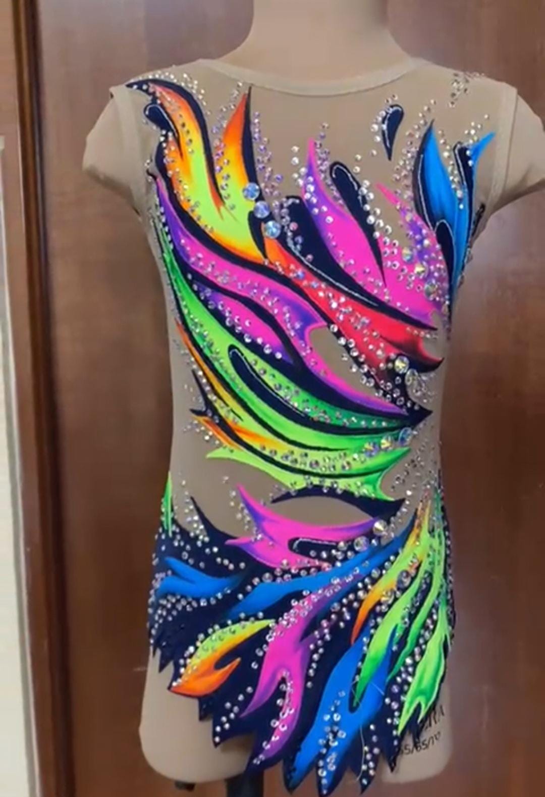 Professional Rhythmic Gymnastics, Acrobatics & Figure Skating Leotard ...