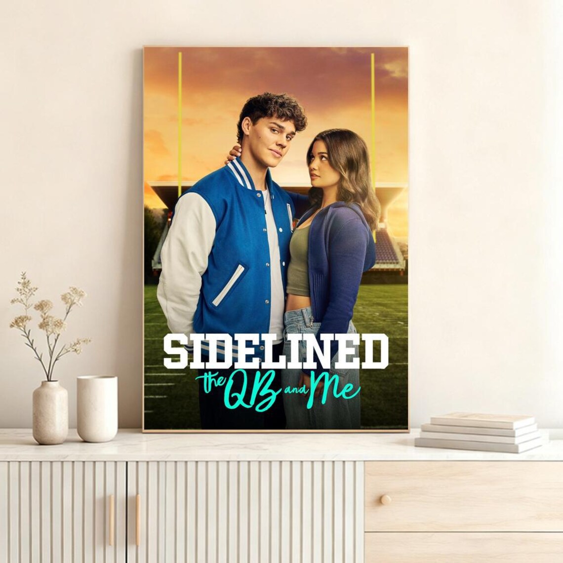 Sidelined the QB and Me Movie Artistic Canvas Posters – Define Your ...