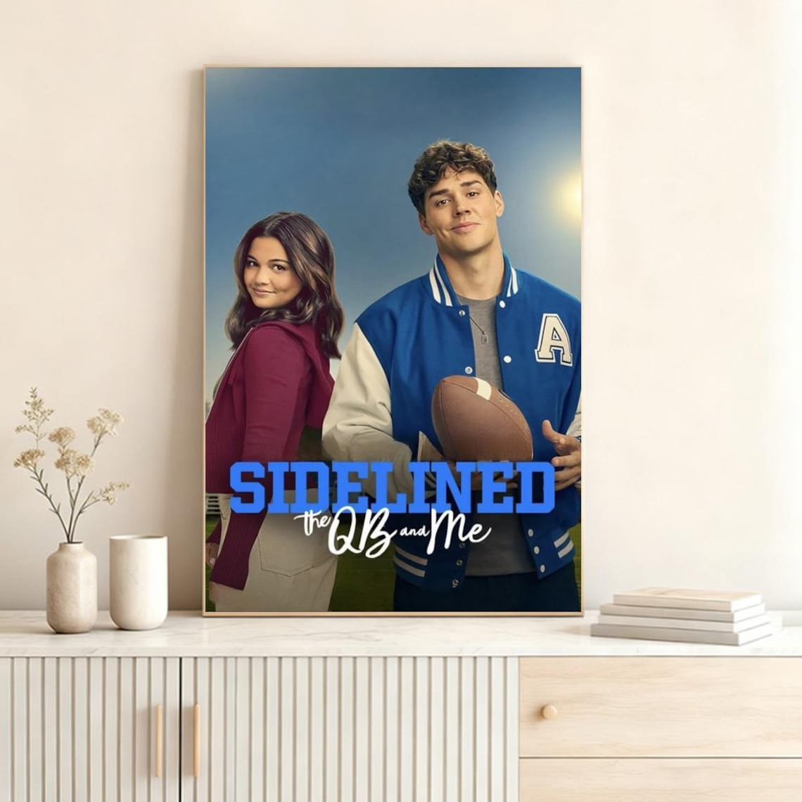 Sidelined the QB and Me Movie Artistic Canvas Posters – Define Your ...