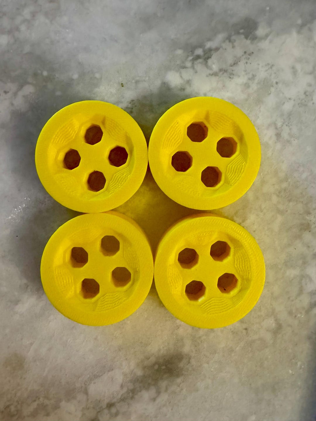 Big Yellow Button Coins – 3D Printed Gaming Token (set of 4) - Etsy