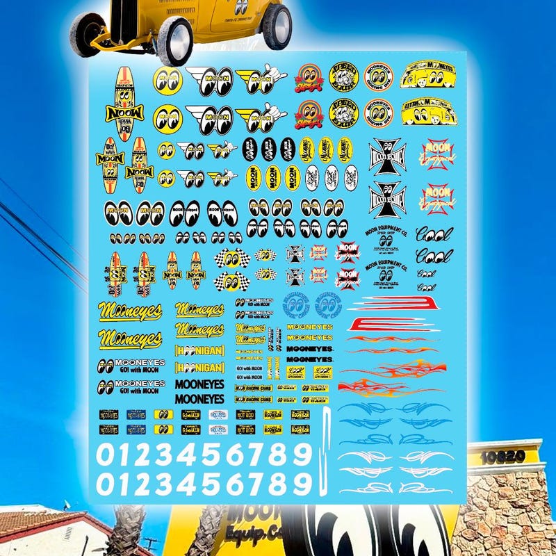 1:24 Water Slide Decals - Etsy