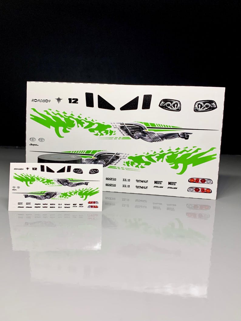 Brian's Supra Waterslide Decals | F&F Livery, 1/64, 1/24, 1/10 Scale - Etsy