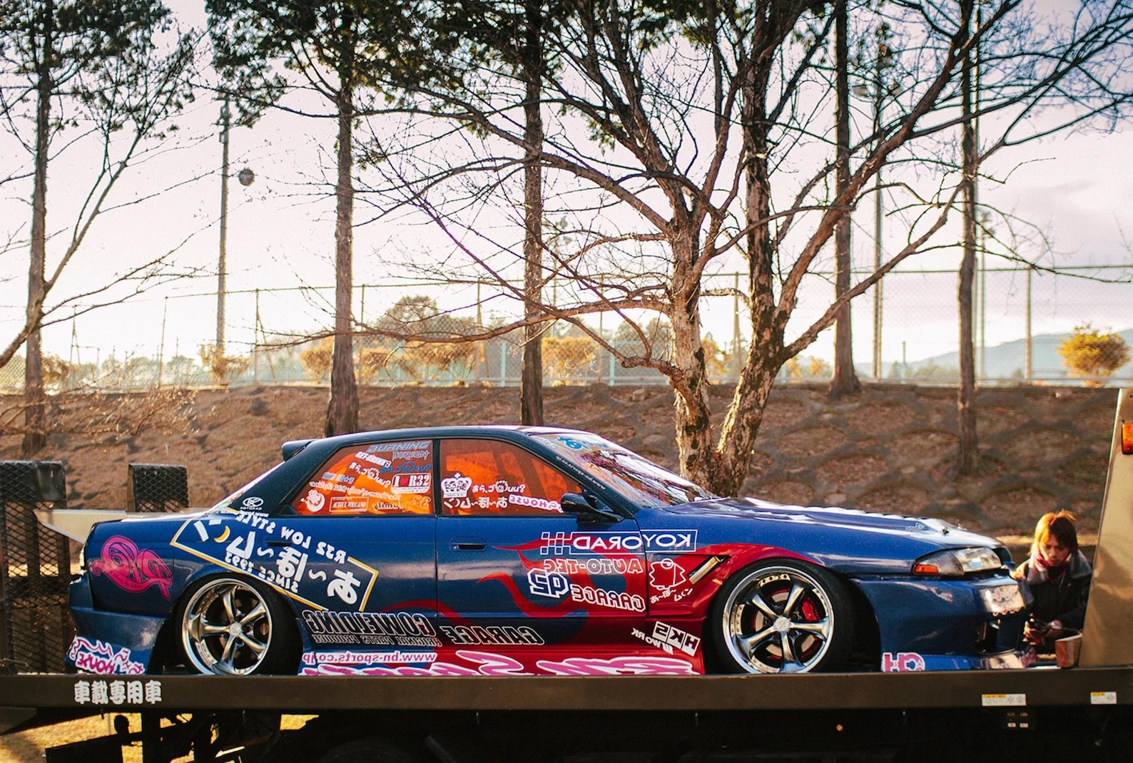 A-bo-moon! Drift Team Skyline R32 | White Toner Waterslide Decals ...