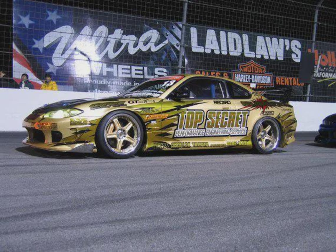 Top Secret Nissan Silvia S15 Livery | White Toner/chromed Waterslide ...