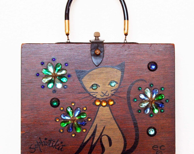 Enid Collins 1964 "sophistikit" Box Bag - Etsy