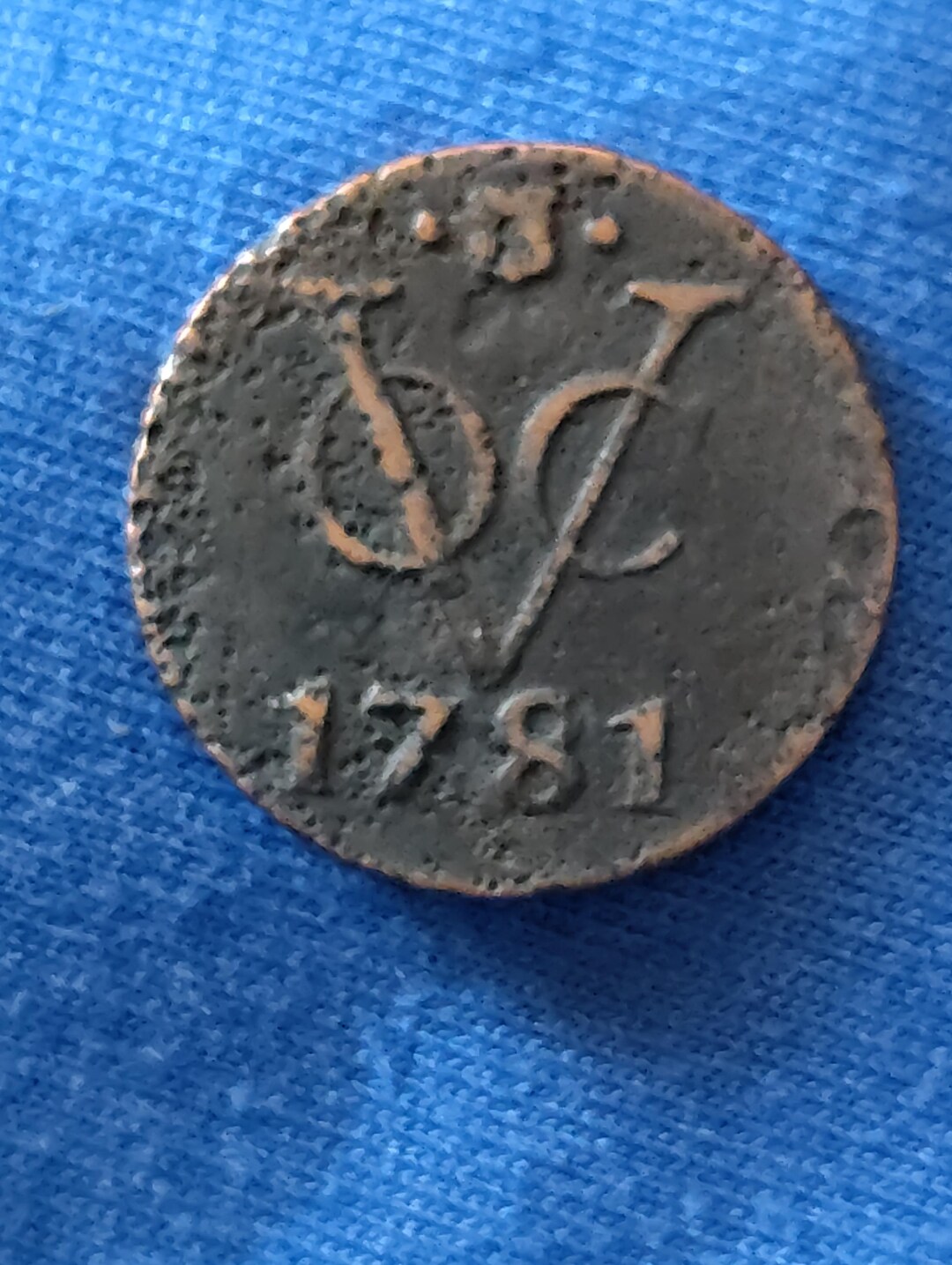 Rare 1781 VOC Duit Coin, New York City Coinage - Etsy