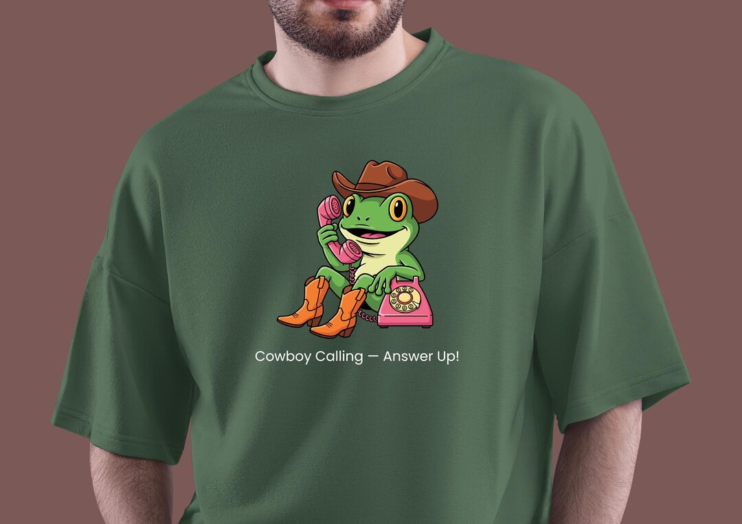 Cowboy Frog PNG, Western Frog PNG, Cowboy Frogs Hat Meme Shirt, Cowboy ...