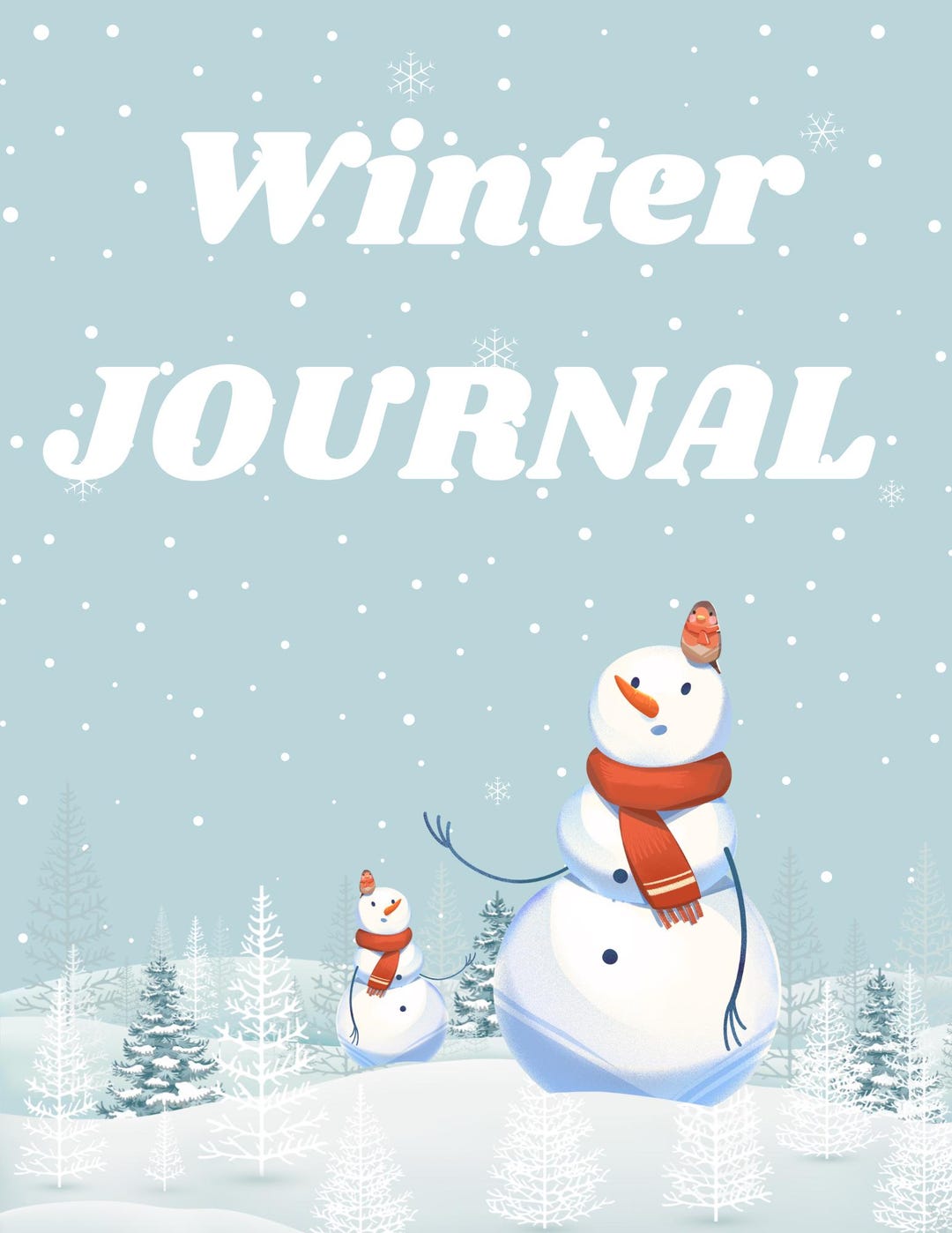 Winter Journal Printable | Cozy Reflection & Gratitude Journal ...