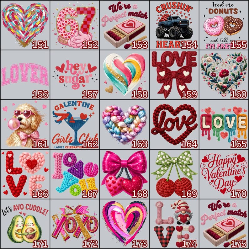 200+ Design Valentines Day Dtf Transfer Iron On, 6 7 Meme Valentine S ...