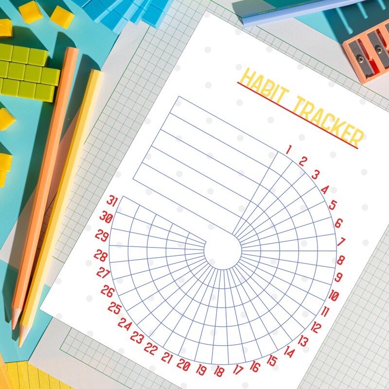 Circle Tracker - Etsy