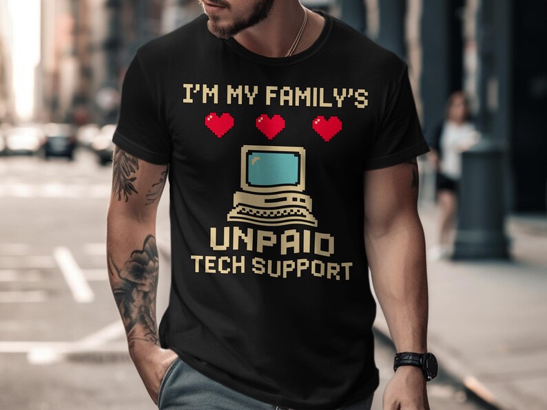 Computer Engineer Unpaid Tech Support Family IT Helper 4 PNG, Free ...
