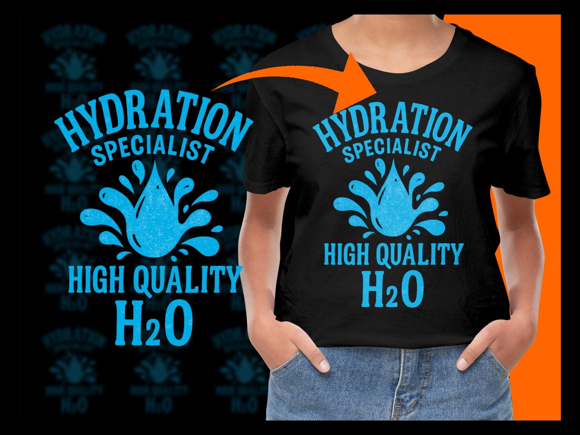 Waterboy Hydration Specialist Funny PNG, Free Commercial Use, Instant ...