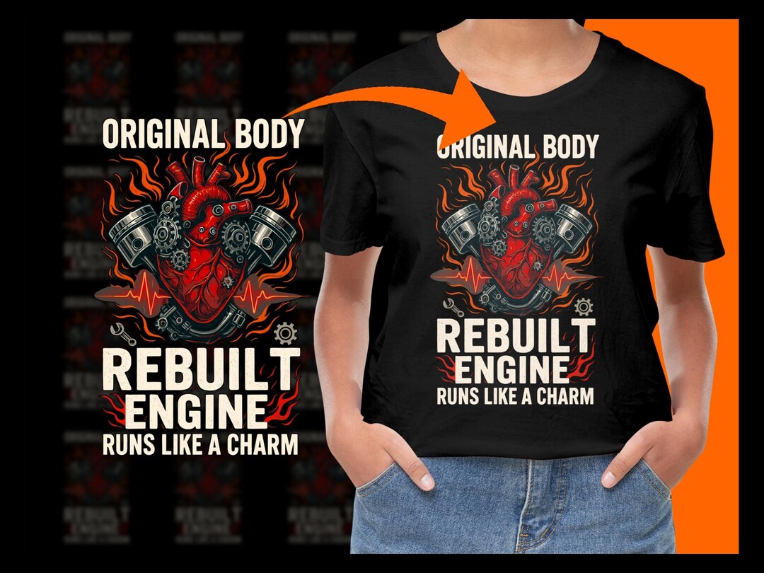 Heart Surgery Rebuilt Engine Original Body PNG, Free Commercial Use ...