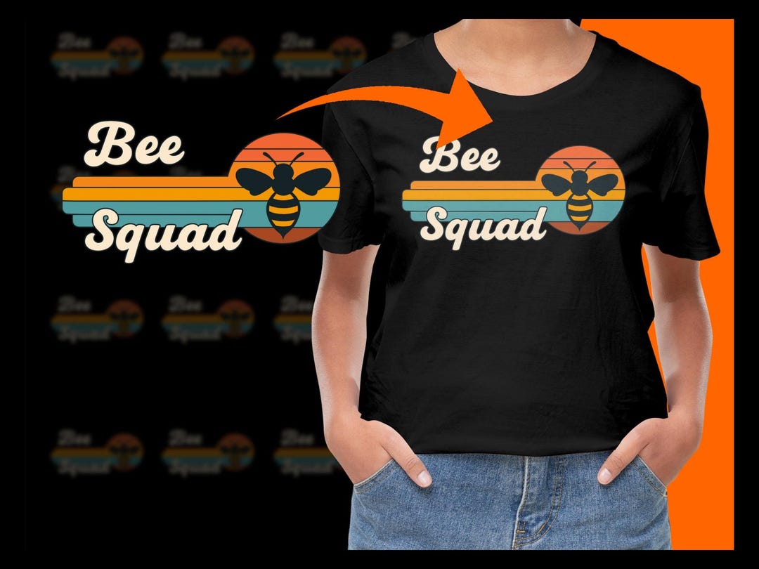 Bee Squad PNG, Free Commercial Use, Instant Download - Etsy