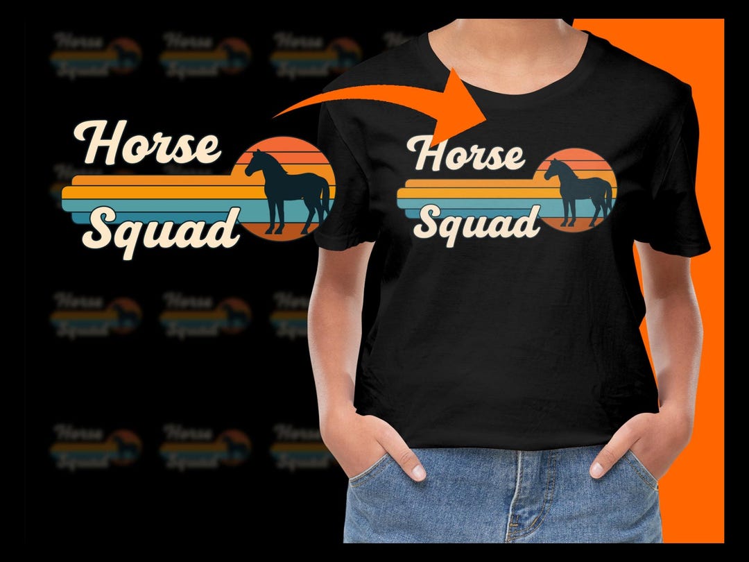 Horse Squad PNG, Free Commercial Use, Instant Download - Etsy