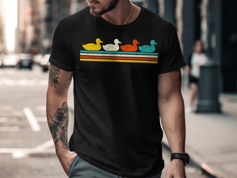 Retro Duck PNG, Free Commercial Use, Instant Download - Etsy